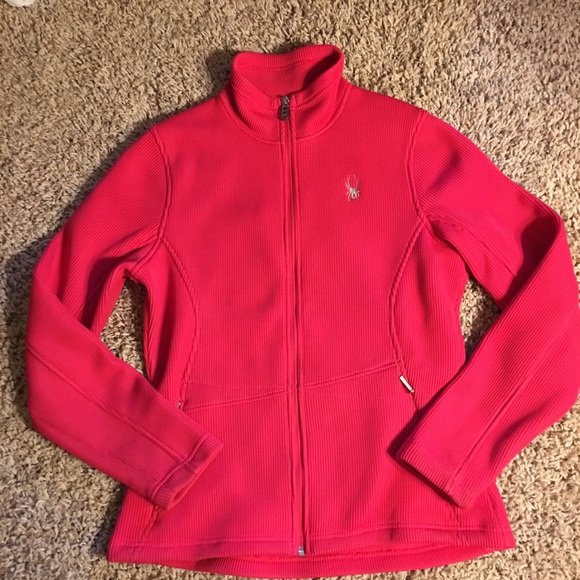 Spyder | Jackets & Coats | Spyder Pink Core Sweater Fleece Lined Full ...